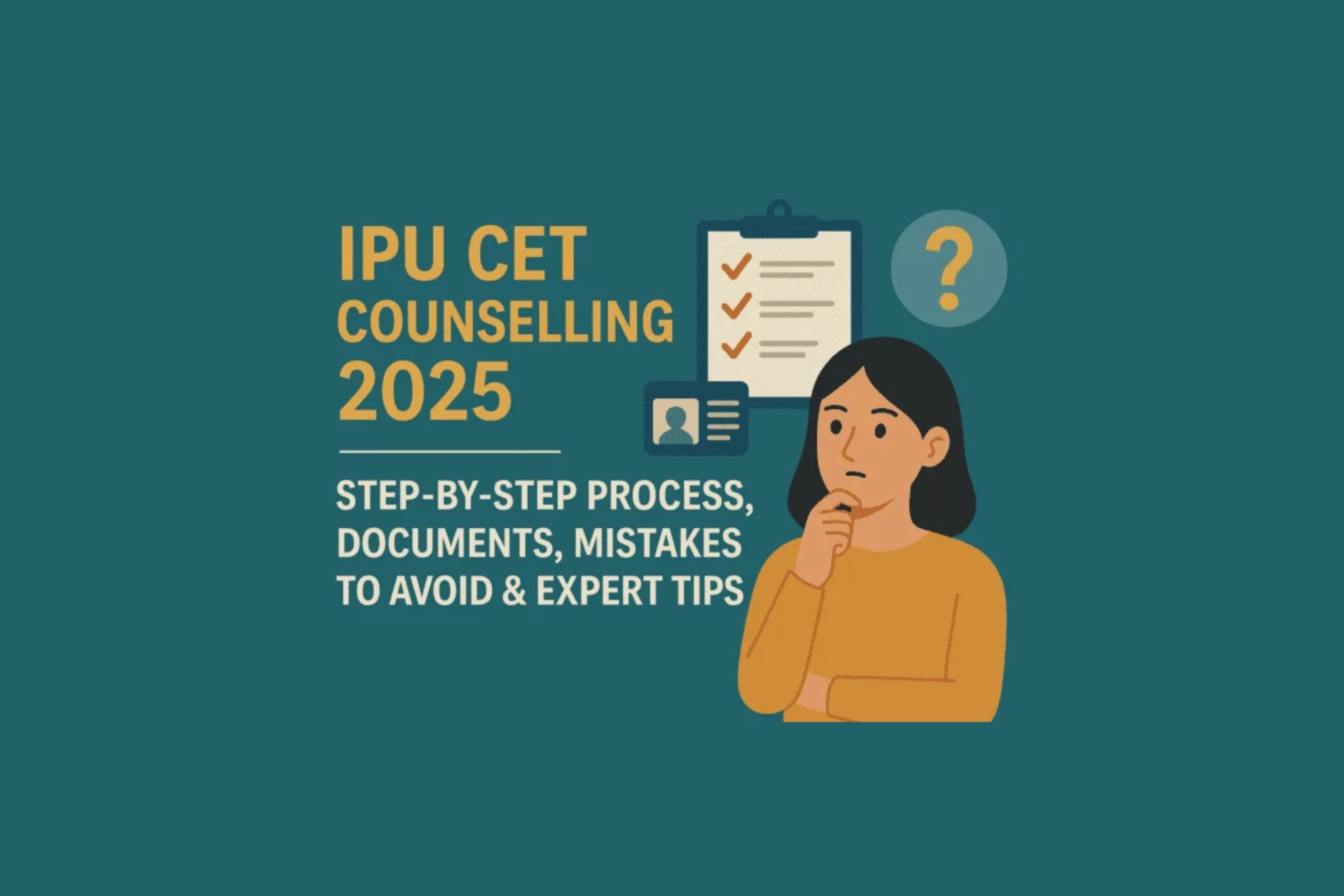 IPU CET Counselling 2025: Step-by-Step Process & Documents