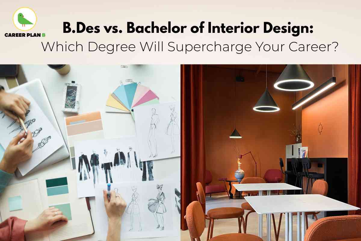 B.Des vs Interior Design: Career Guide 2025 | Career Plan B
