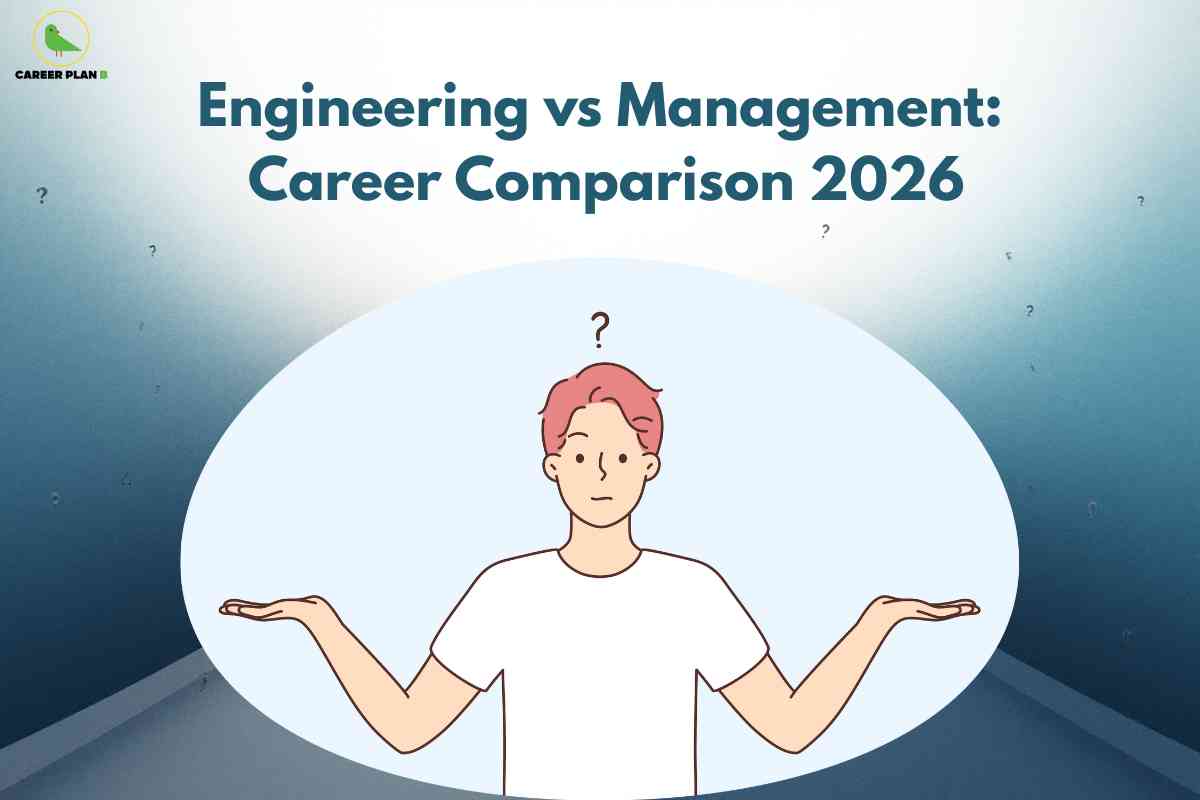 Engineering vs Management: Career Comparison 2026 - Career Plan B